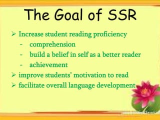 sustained silent reading | PPTX