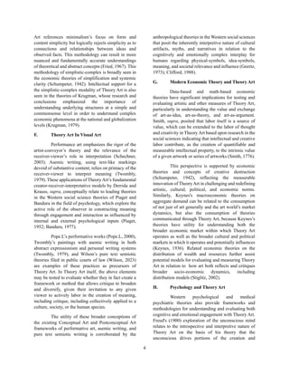 Conceptual Theory Art, Post-Theory Art, Human Theory-Making, and Human Meaning Making | PDF