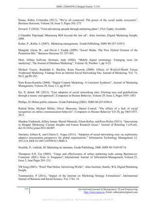Ssrn a critical review of digital marketing | PDF