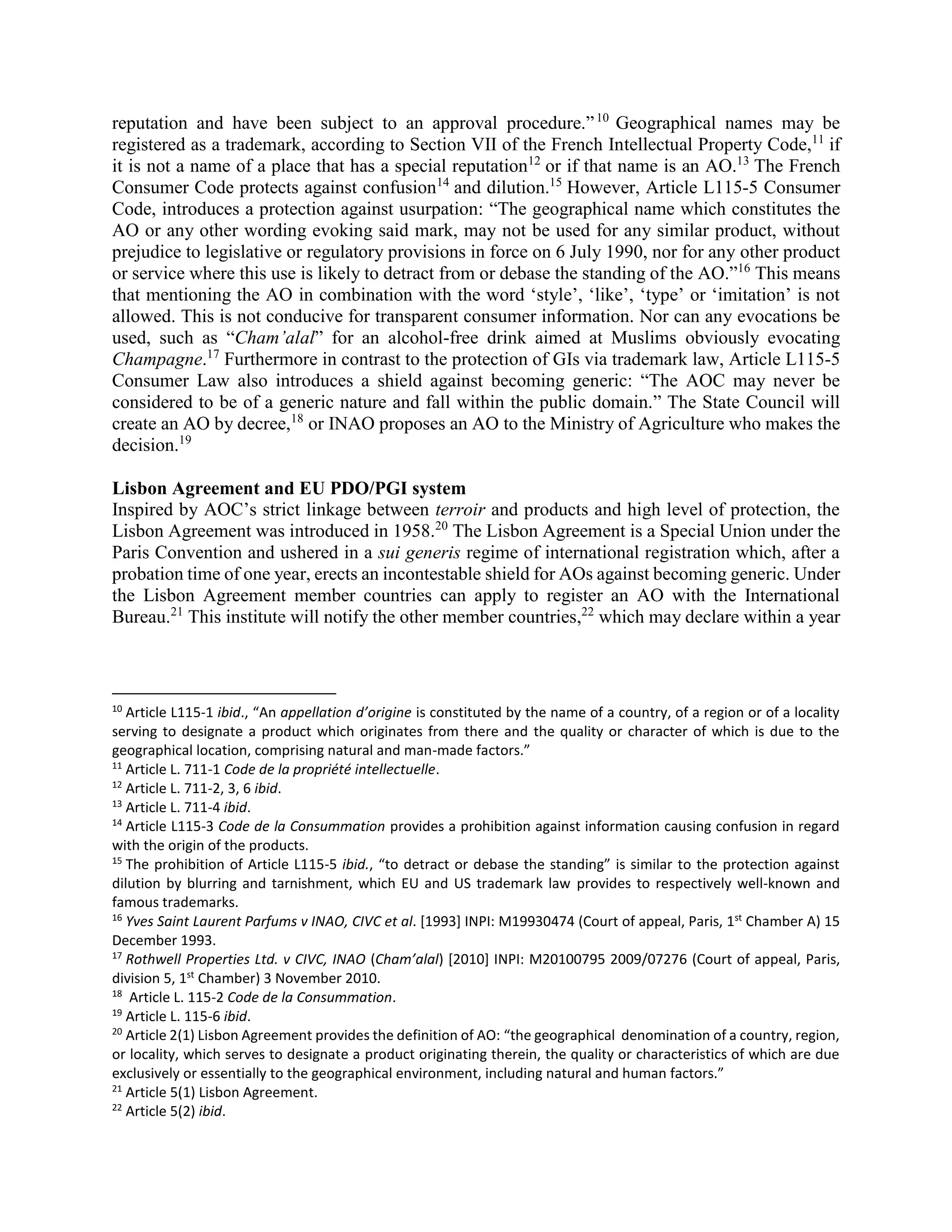 TPP’s Coup de Grâce: How the Trademark System Prevailed as Geographical ...