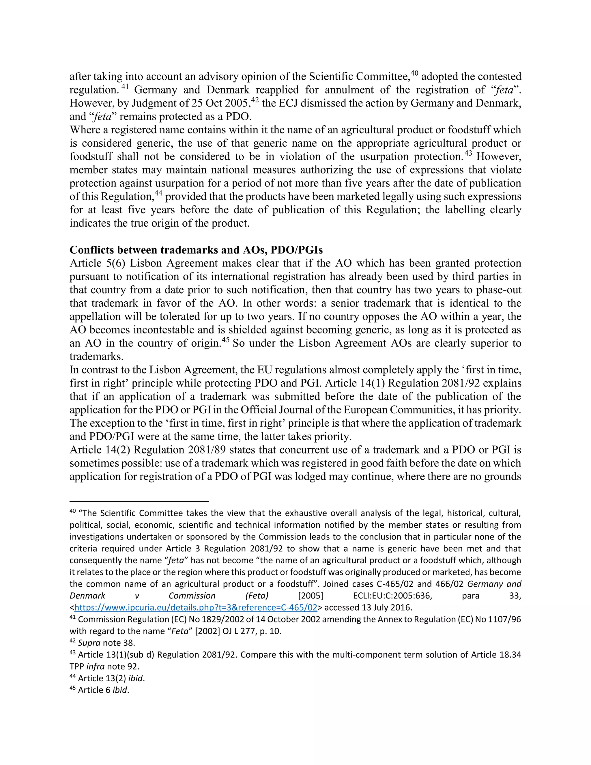 TPP’s Coup de Grâce: How the Trademark System Prevailed as Geographical ...