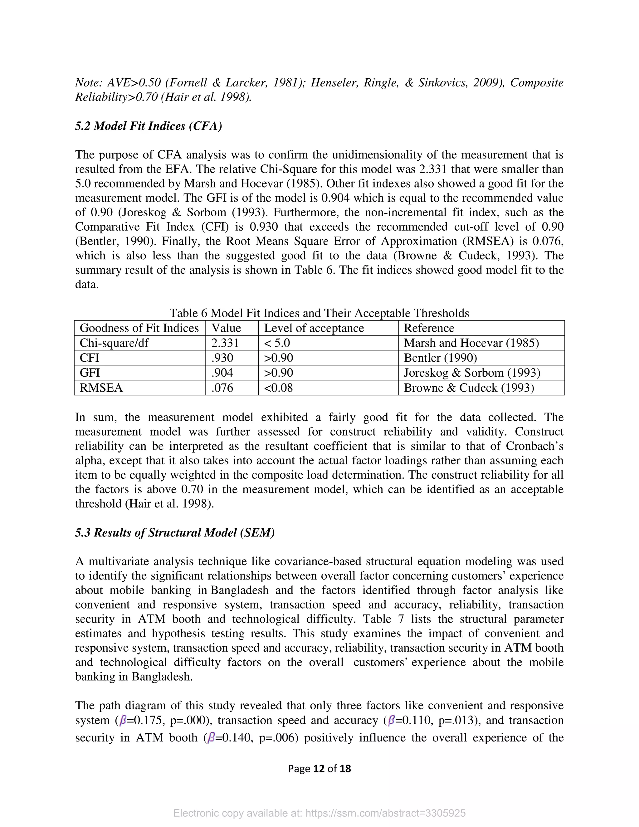 Factors Affecting Customers’ Experience in Mobile Banking of Bangladesh ...