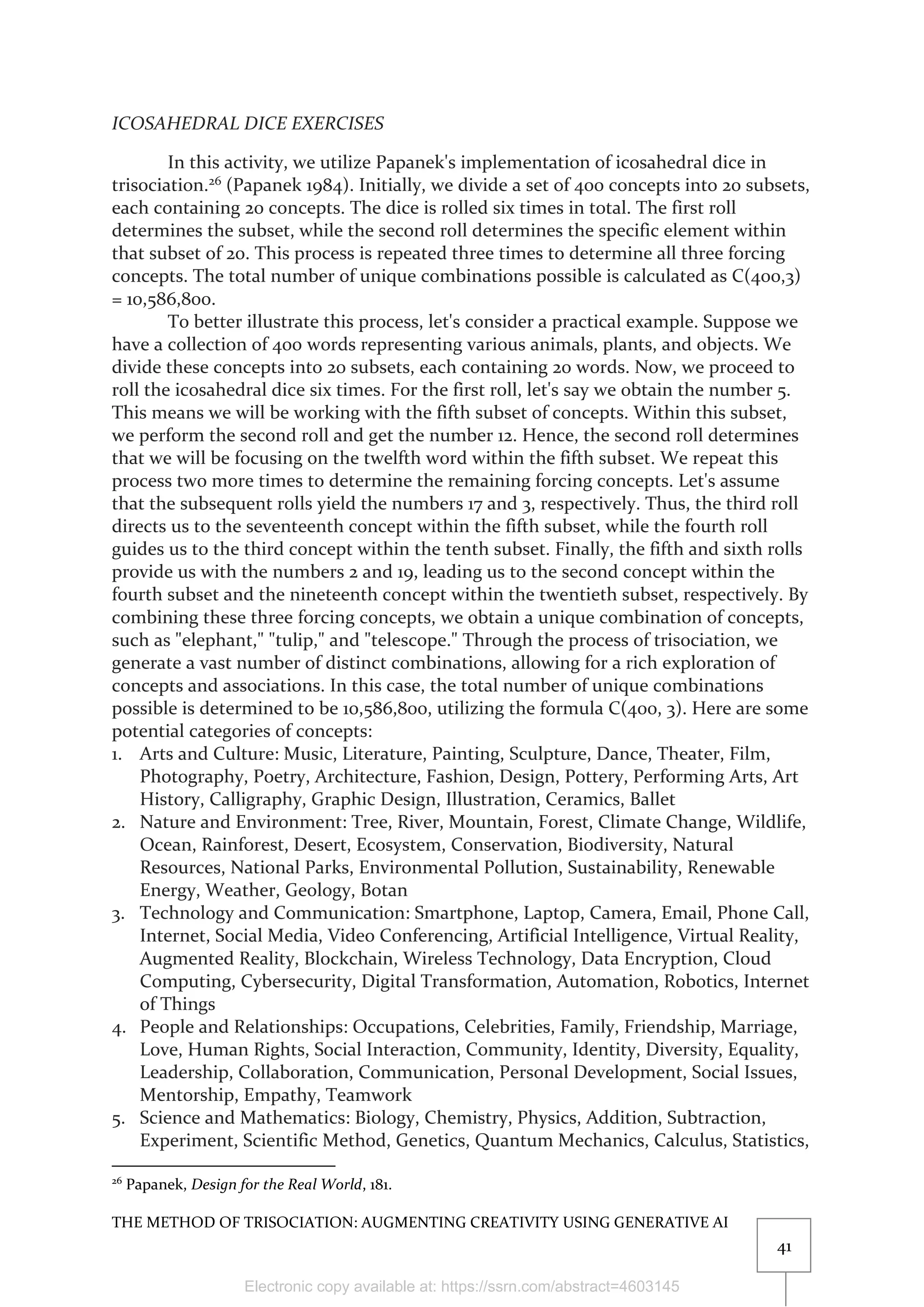 The Method of Trisociation | PDF