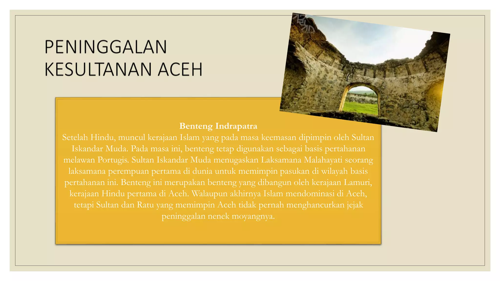 Kesultanan Aceh | PPTX