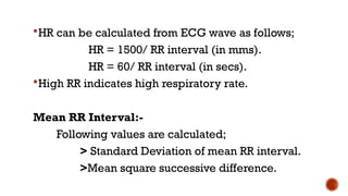 Understanding Sympathetic Skin Response (SSR) and RR Interval: A Comprehensive Analysispptx | PPTX