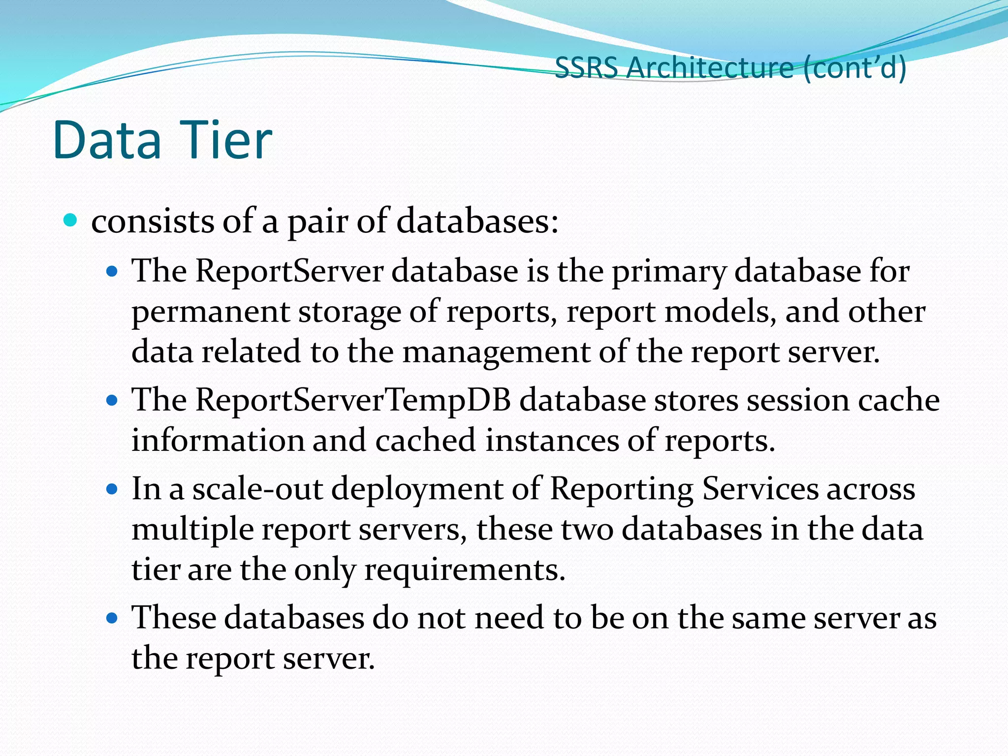 SQL Server Reporting Services | PPTX