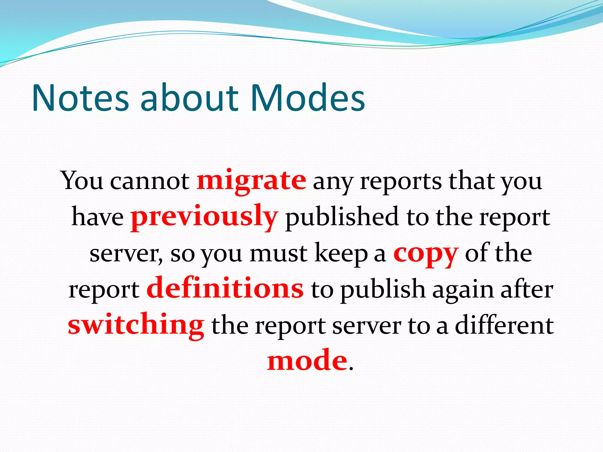 SQL Server Reporting Services | PPTX