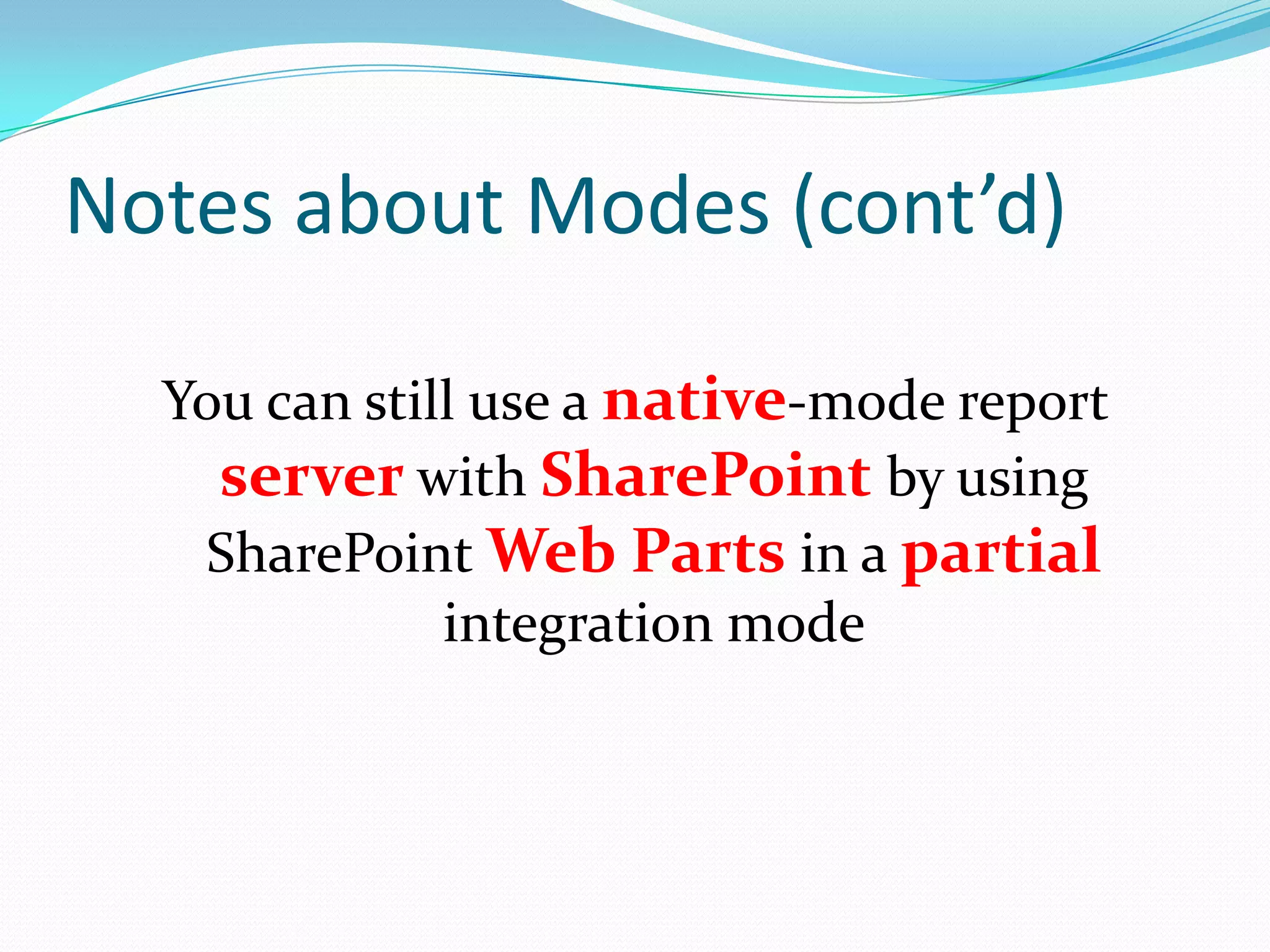 SQL Server Reporting Services | PPTX