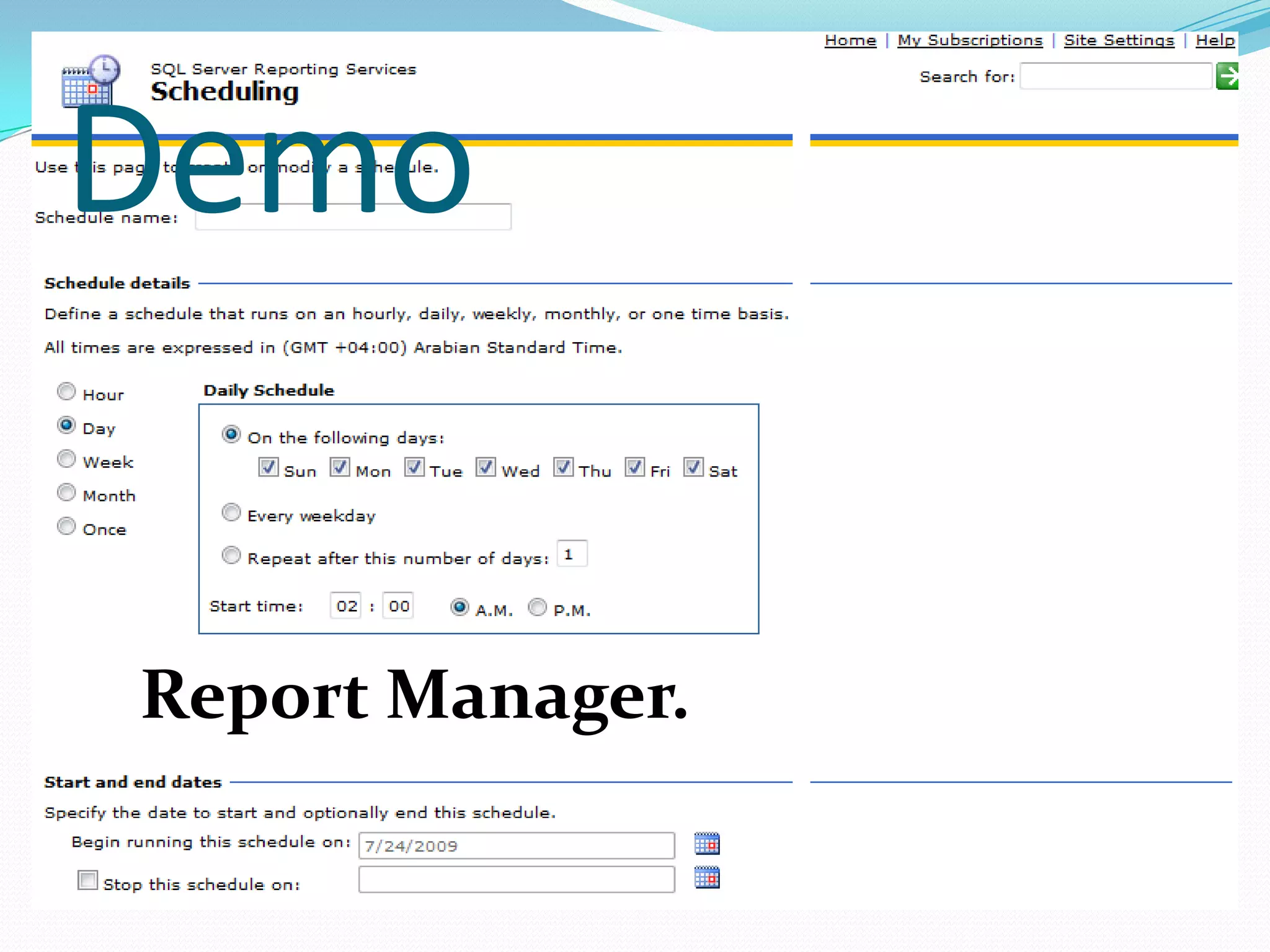 Sql Server Reporting Services Pptx Databases Computer Software And Applications