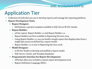 SQL Server Reporting Services | PPTX