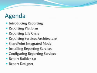 SQL Server Reporting Services | PPTX