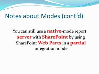 SQL Server Reporting Services | PPTX