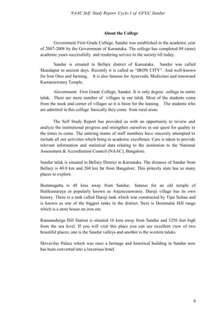 NAAC IQAC SSR Sample edited for betterment | PDF