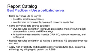 SQL Server Reporting Services Disaster Recovery Webinar | PPT