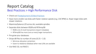 SQL Server Reporting Services Disaster Recovery webinar | PPT