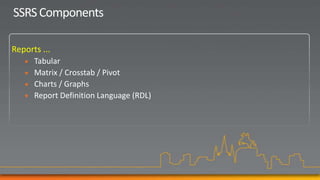 Ssrs introduction session 1 | PPT