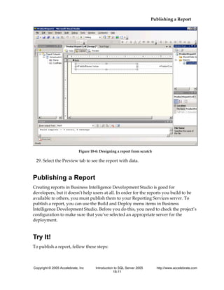 Ssrs tutorial | PDF | Desktop Publishing | Computer Software and ...