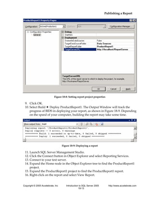 Ssrs tutorial | PDF | Desktop Publishing | Computer Software and ...