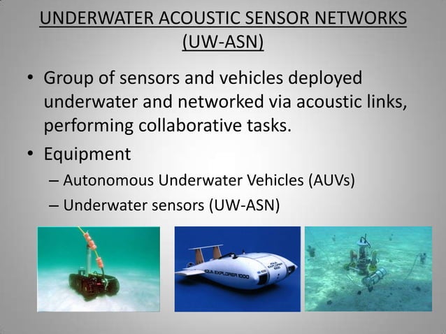 Underwater Wireless Communication | PPTX