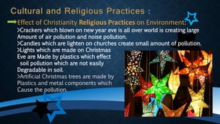 religious activities on environment | PPTX
