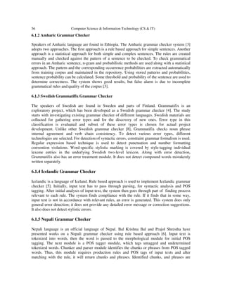 A SURVEY OF GRAMMAR CHECKERS FOR NATURAL LANGUAGES | PDF