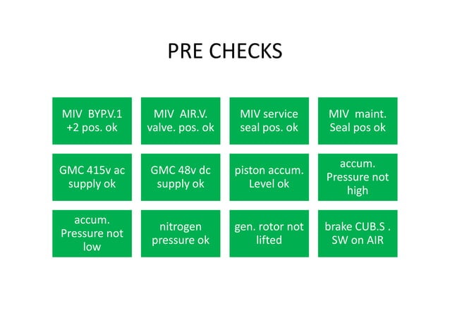 Hydro Power Plant Starting Stoping sequence | PDF | Automotive