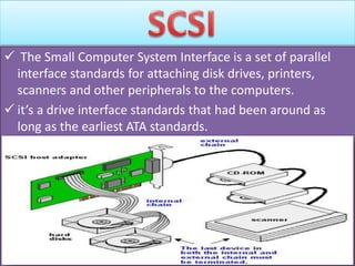 SCSI(small computer system interface) | PPTX