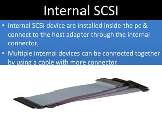 SCSI(small computer system interface) | PPTX