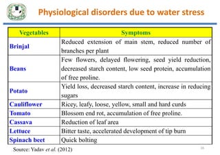 Sss climate change impact, mitigation and adaptation in vegetable crops ...