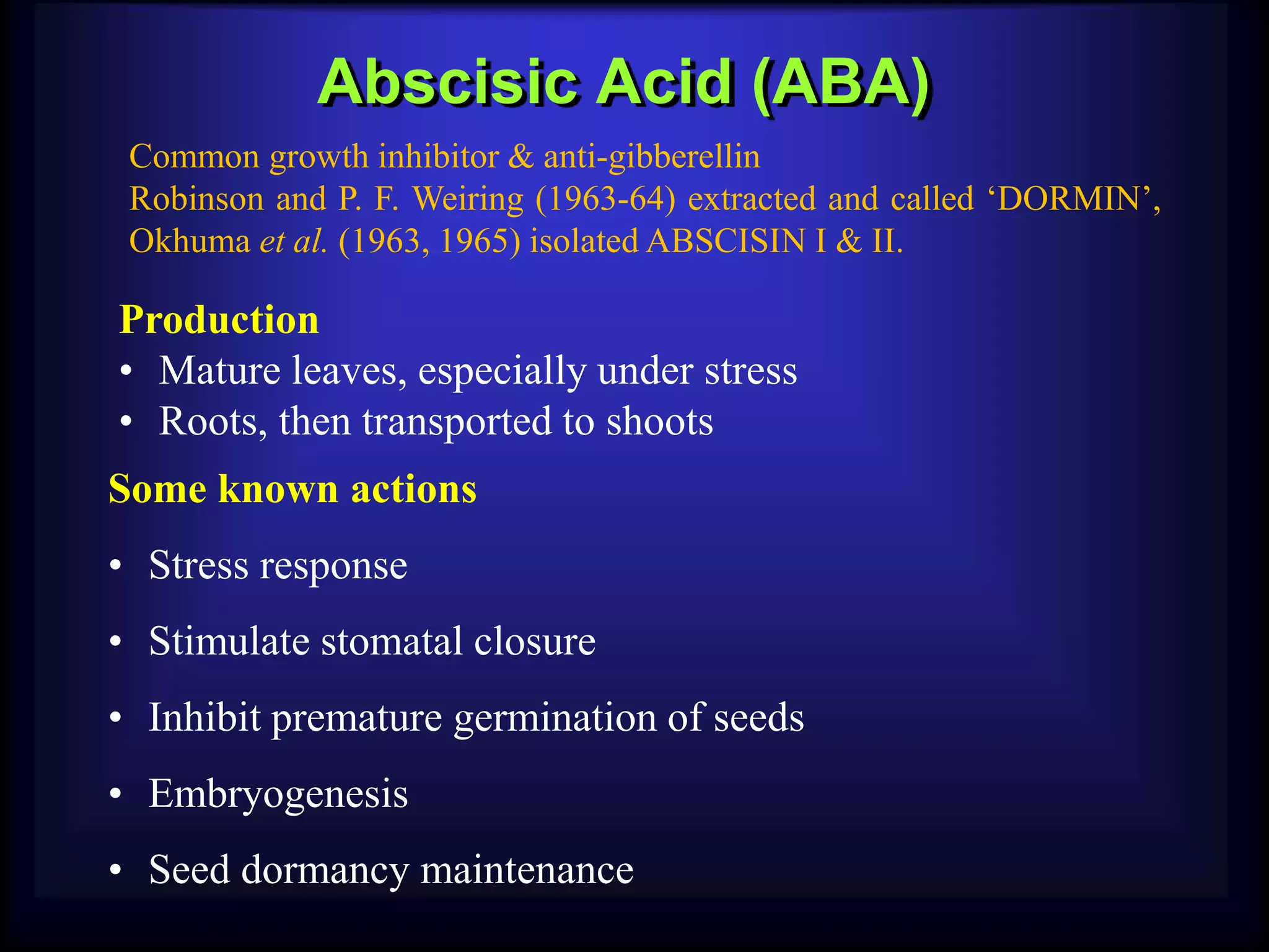 Plant growth regulators | PPT