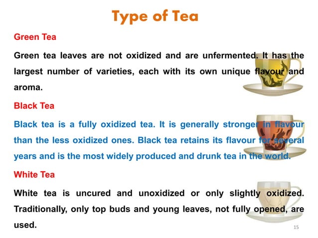 Tea Varieties, Propagation and Planting | PPTX