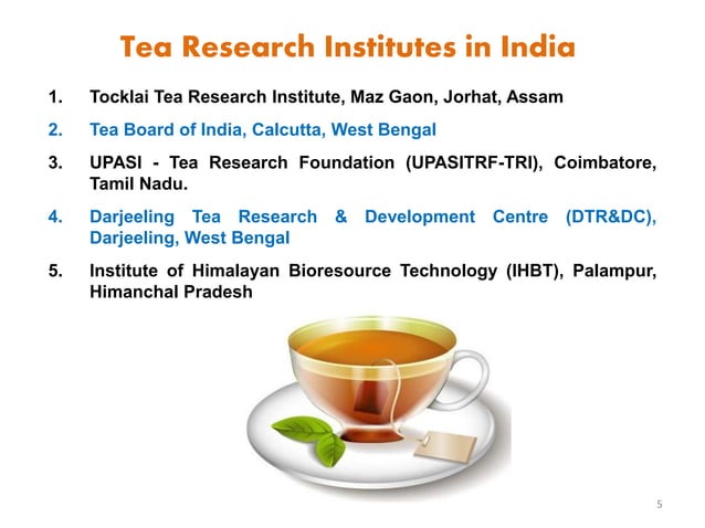 Tea Varieties, Propagation and Planting | PPTX