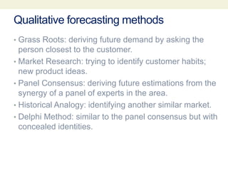 Ss sales forcasting | PPTX