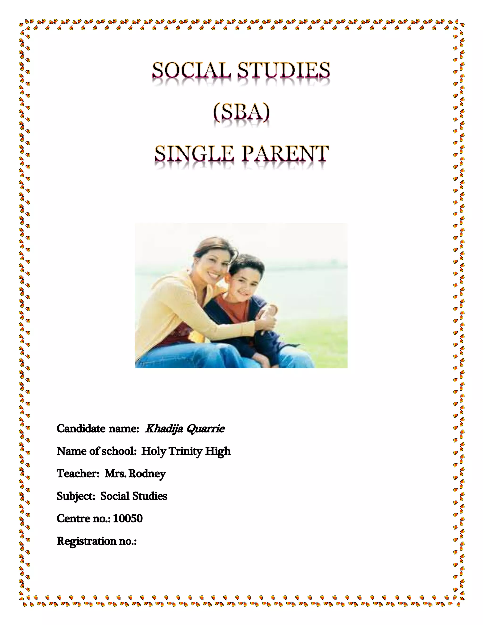 Social Studies SBA | DOCX