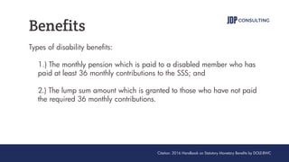 SSS Benefits | PDF