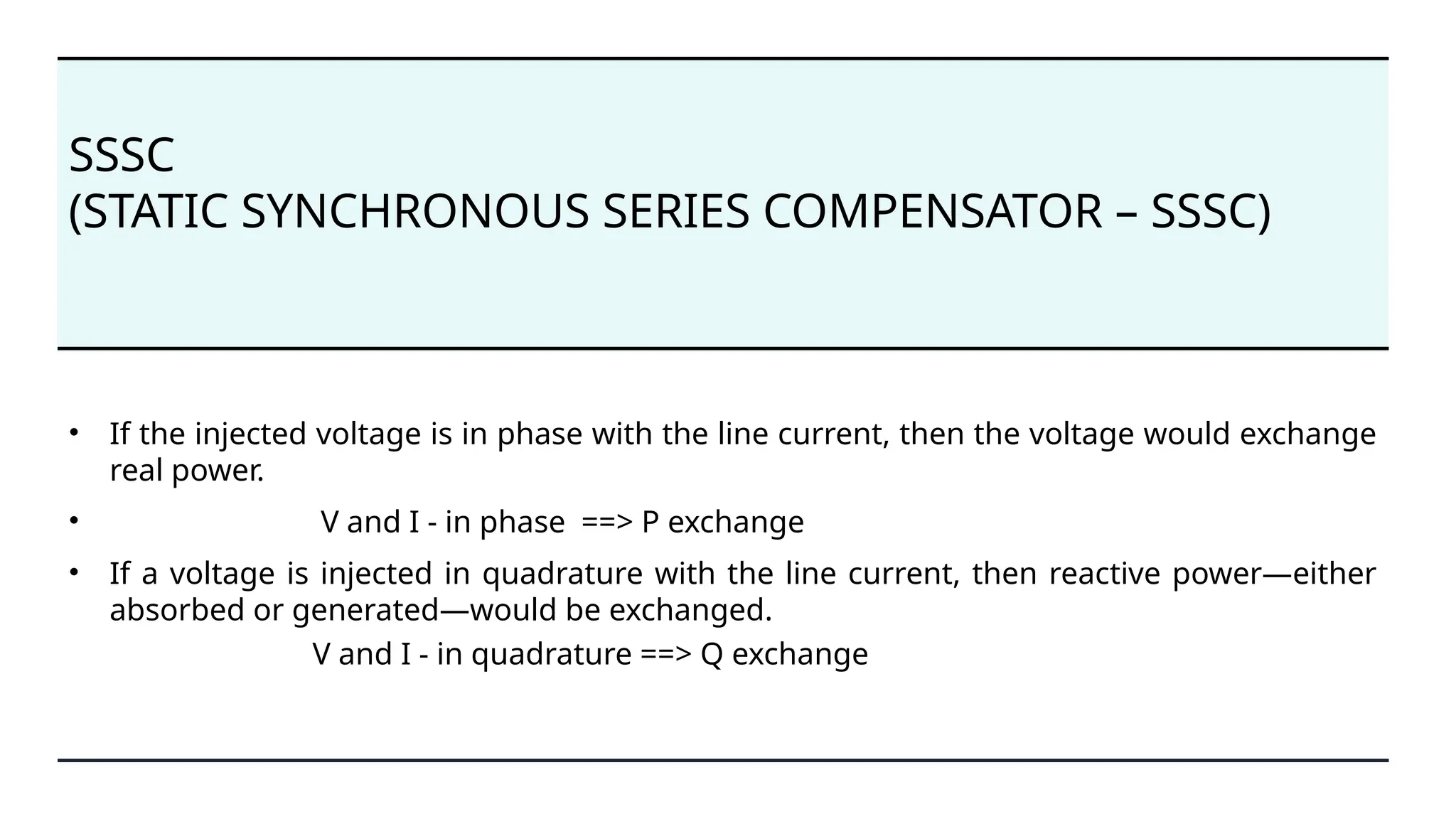 Voltage Source Controllers based Static SSC | PPTX