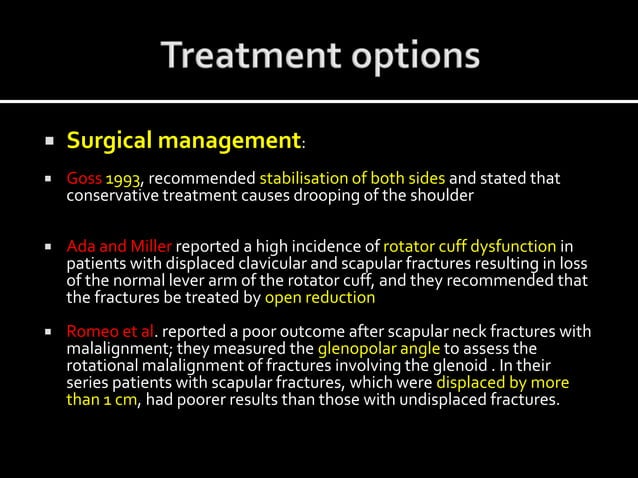 Superior Shoulder Suspensory Complex injuries (SSSC) | PPTX