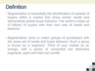 Ss segmentation | PPT