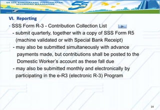 Sss kasambahay presentation | PPT