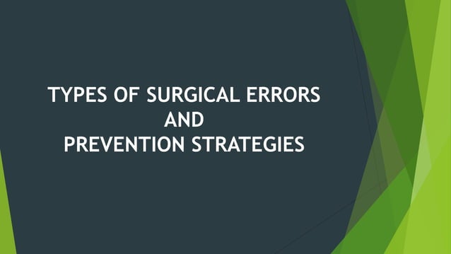 safe surgery safe life for intraoperative care manageement | PPT