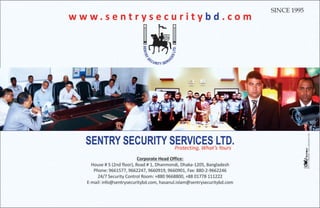 SENTRY SECURITY SERVICES LTD. | PPT