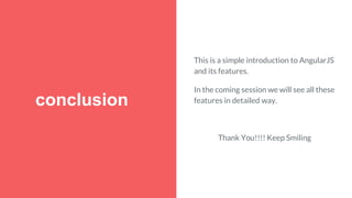 Angular js introduction | PPT