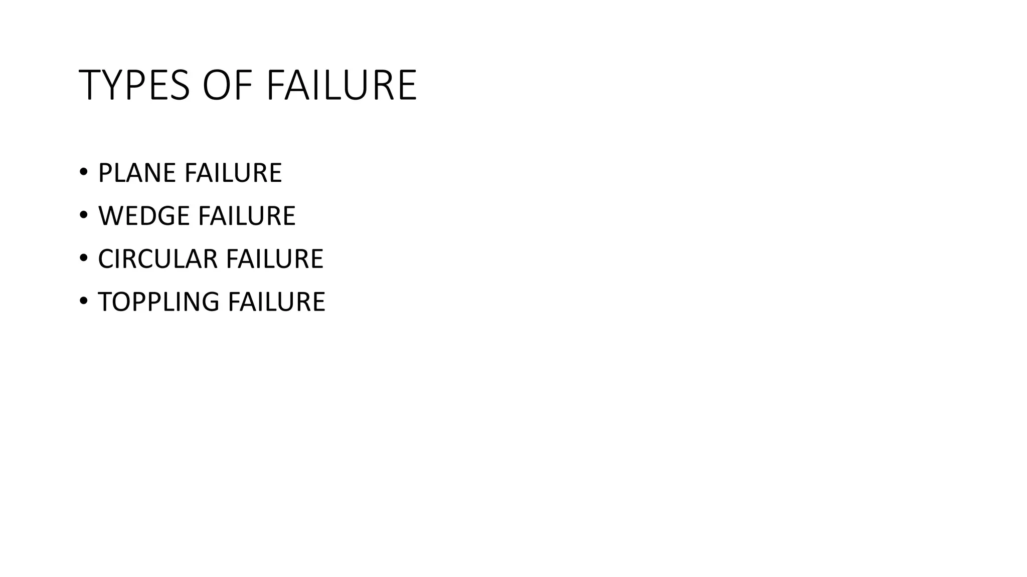 Slope Failure Mechanism | PPTX