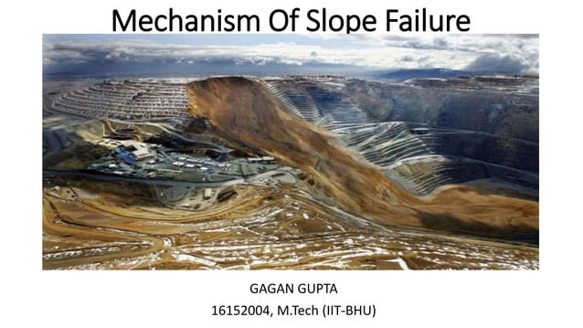 Slope Failure Mechanism | PPTX