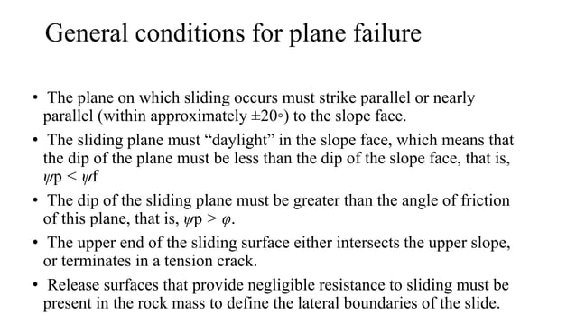 Slope Failure Mechanism | PPTX