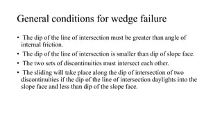 Slope Failure Mechanism | PPTX
