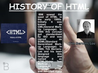Shashank PPT based on HTML | PPT