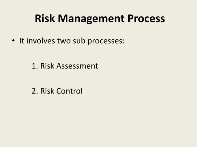 Information Security Risk Management | PPTX
