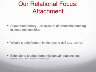 Effects of Attachment on Condom Use Attitudes and Behavior | PPTX