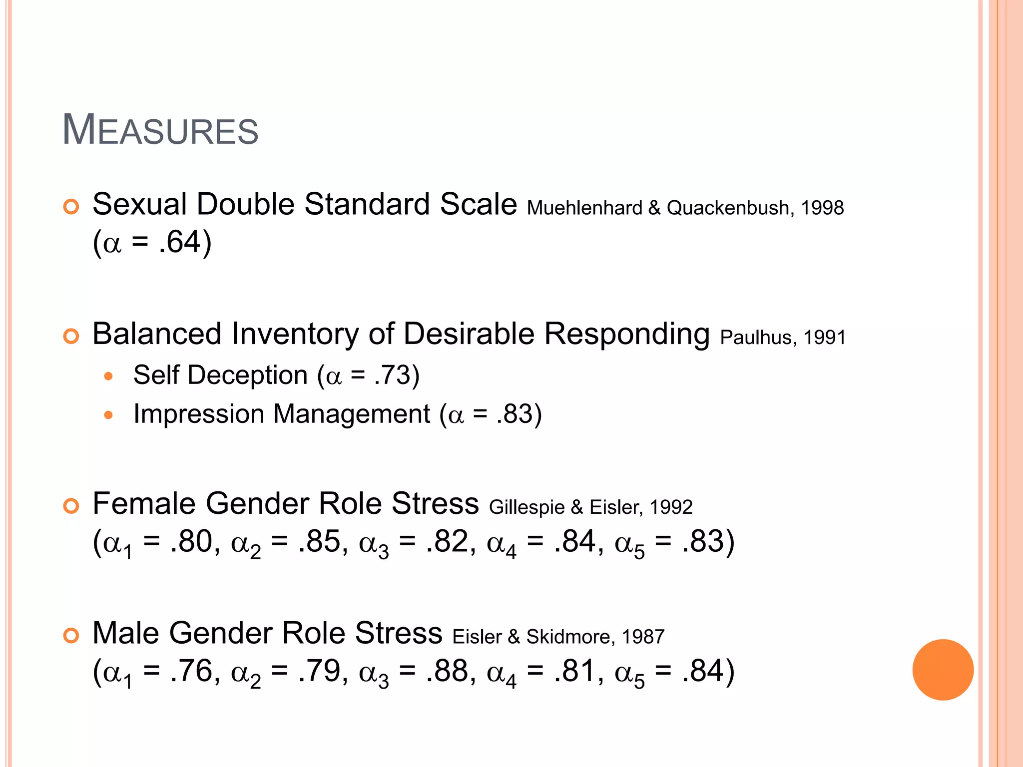 Development and Validation of a New Sexual Script Endorsement Scale | PPTX